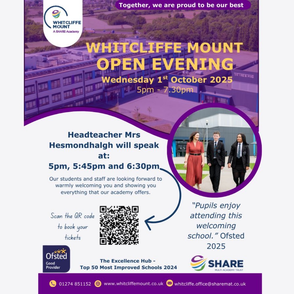 Millbridge, A SHARE Primary Academy - WHITCLIFFE MOUNT YEAR 5 & 6 OPEN ...
